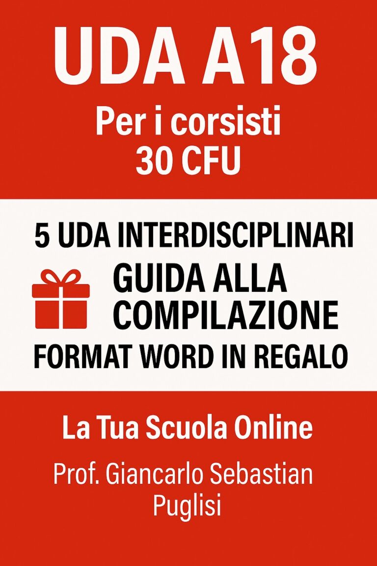 Esempi di UDA Svolte Secondaria secondo Grado